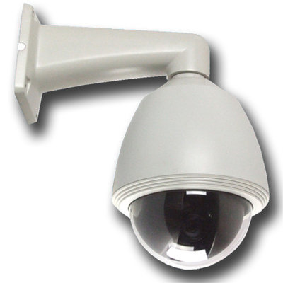 Waterproof Mini Outdoor Speed Dome Cameras systems 360 Degrees PAN , 27 x 10 Zoom Range