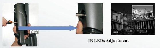 Functional Waterproof Sony Effio Camera Infrared Leds Can Be Adjusted IR Cut Camera