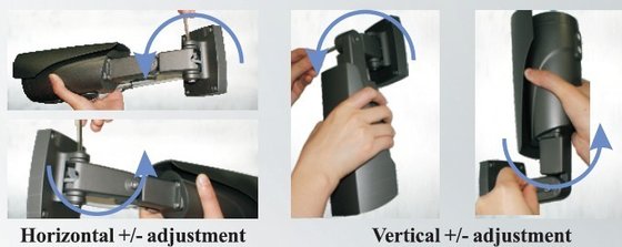 Functional Waterproof Sony Effio Camera Infrared Leds Can Be Adjusted IR Cut Camera