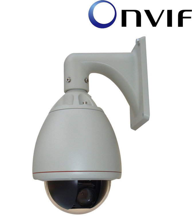 H.264 D1 Sumsung 1/4" CCD 560 TVL High Speed Dome IP Camera , 960H 928*576  Motion Detection