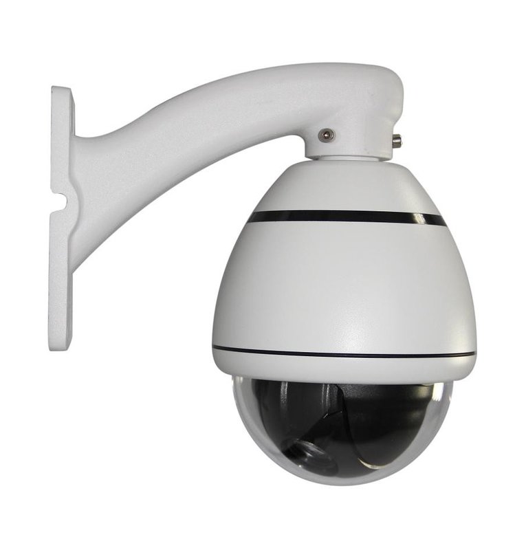 928*480 Resolution H.264 D1 Mini High Speed Dome IP Camera,10X Zoom With IP66 Outdoor Enclosure