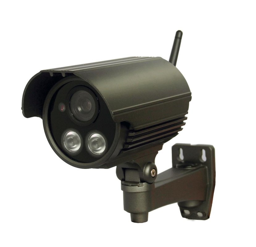 Wi-Fi 2.0 Megapixel Wireless IP Camera, Array IR Led nightvision 40m,Vandalproof HD IP Cameras