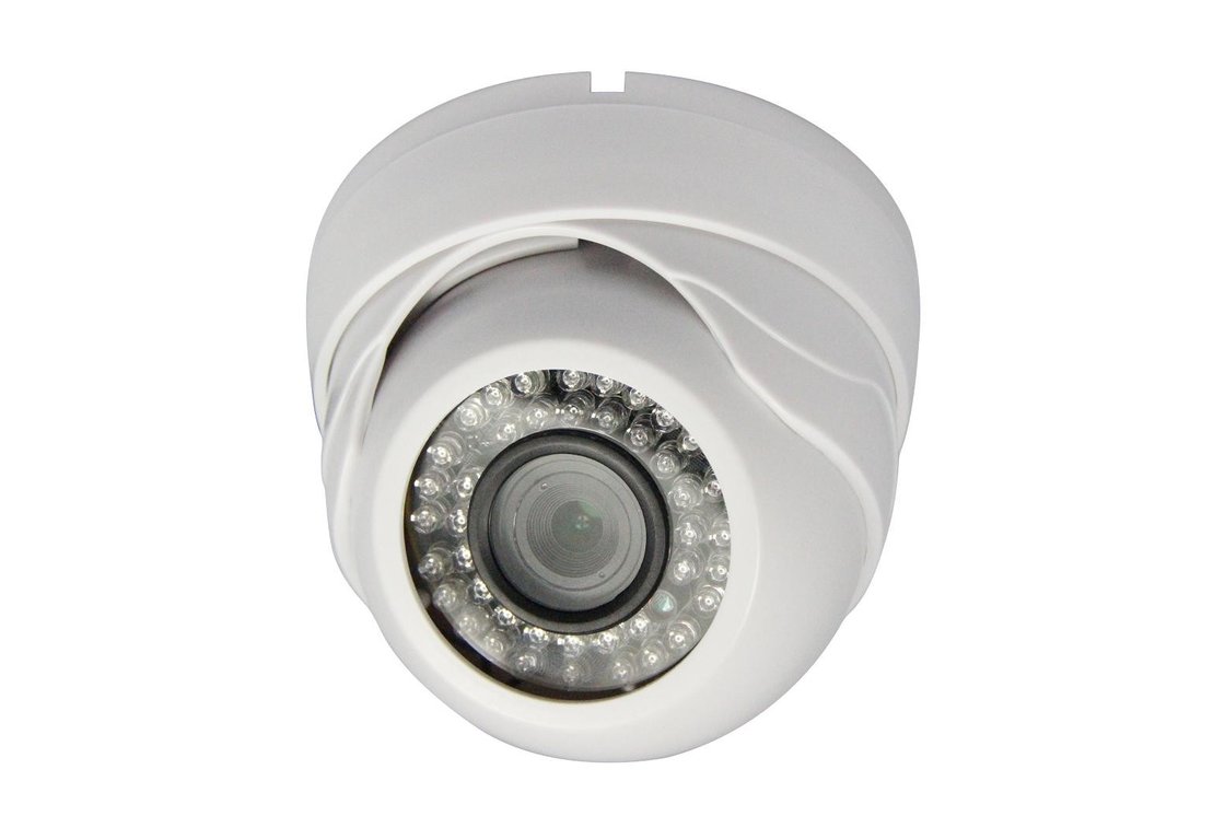 Dome 1080P HD TVI Cameras , Infrared 2.0MP Night Vision Security CCTV Camera