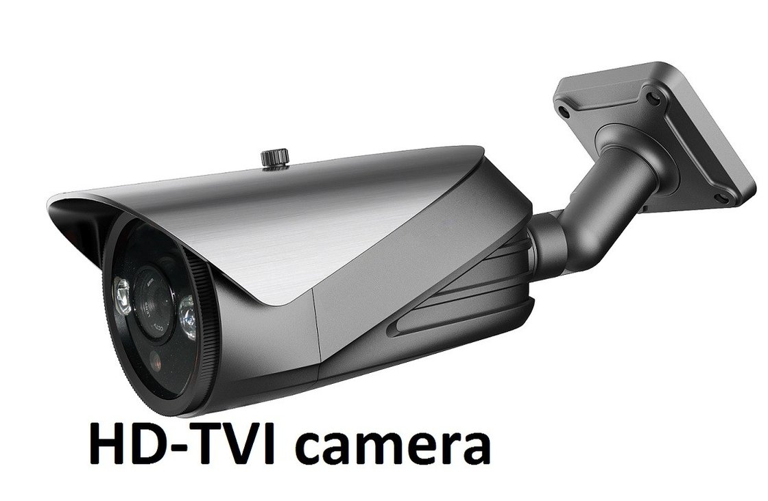 1.3MP 960P HD TVI Cameras , IR Bullet Waterproof Manual Focus Lens Camera