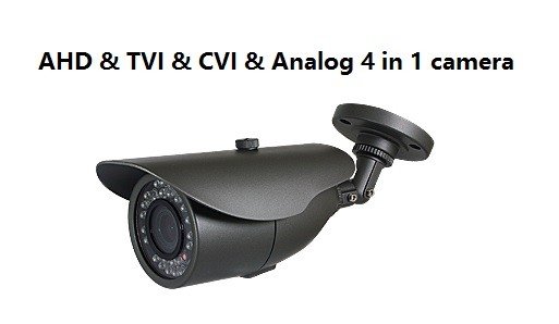 2.0MP CMOS Image Sensor Varifocal HD CCTV Cameras 2.8-12mm Lens