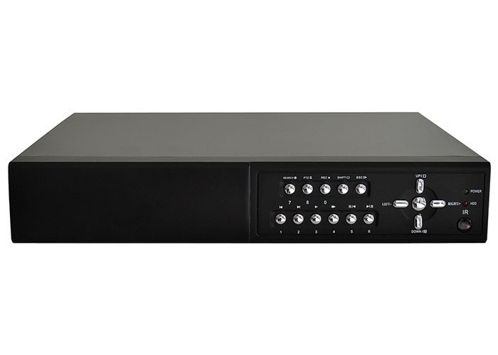 Black Super High Resolution 8 Channel Hybrid Dvr DVR System 4.0M Pixels