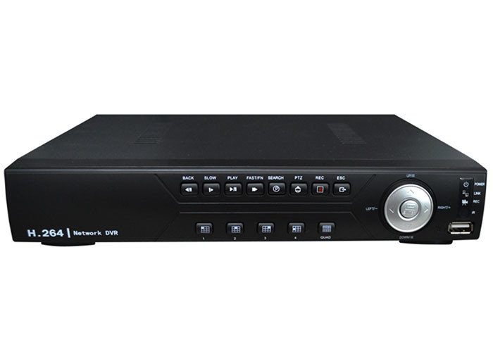 Super High Resolution 16 Channel Hybrid DVR , H 264 Digital Video Recorder