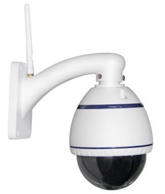 960H 1.3 Megapixel Wireless IP Surveillance Cameras HD Network PTZ Dome With 4X Optical Zoom