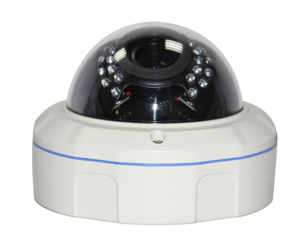 P2P POE Dome HD IP Cameras 1.0 Megapixel Waterproof Vandalproof For Day & Night
