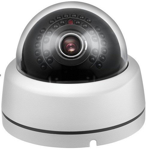 1/3' 1000TVL HDIS Dome Camera 3 Axis Inner Bracket with 30 LEDs