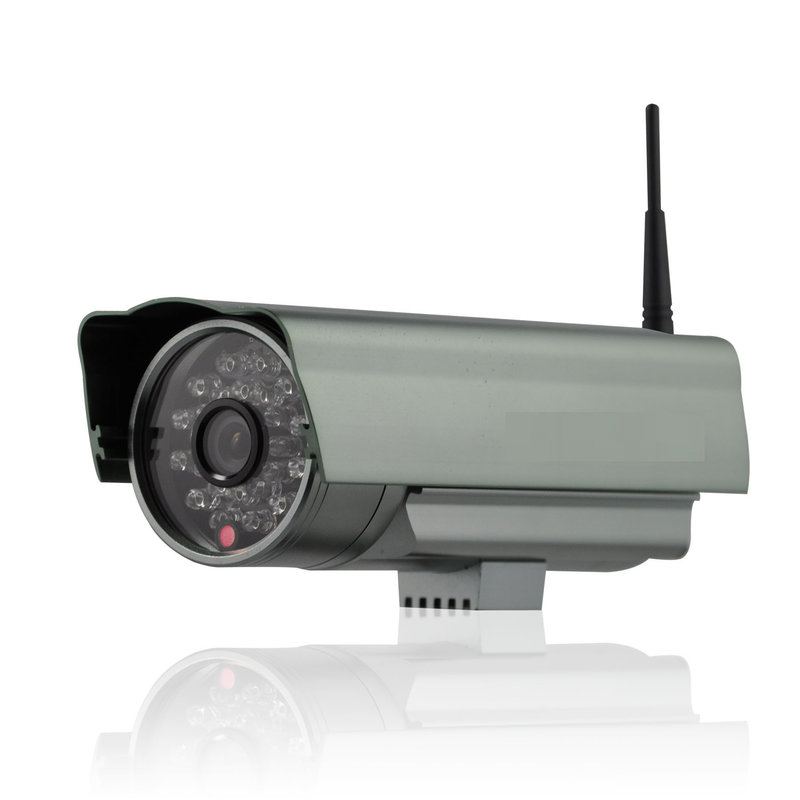 Outdoor wireless ip video surveillance security camera system 320 * 240 QVGA, DC 5V 1A