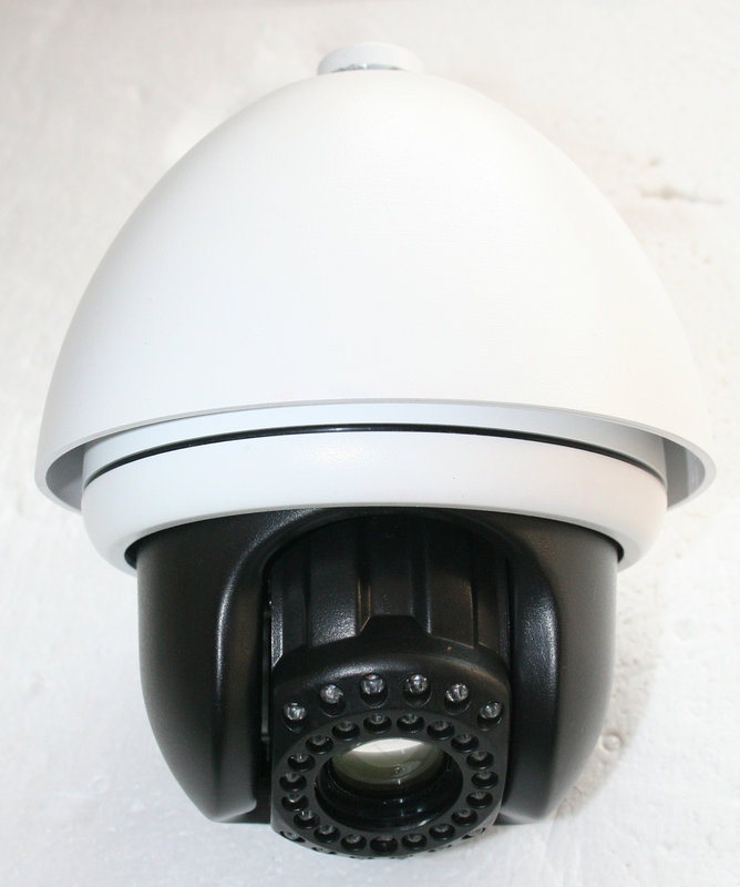 IR 25M 10 x10 Samsung Zoom Analog Speed Dome Camera 540tvl SONY CCD OSD Function