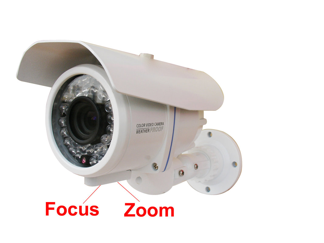 Professional surveillance sony effio cameras 9 - 22mm MTV lens, Wire control OSD function