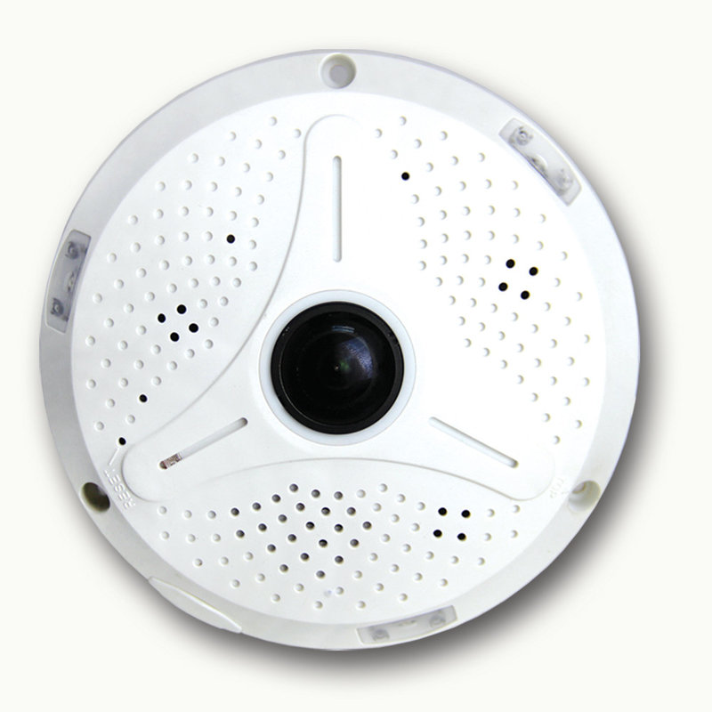 Indoor Dome Panoramic IP Camera 5.0 Megapixels Network 360 Fish-Eye