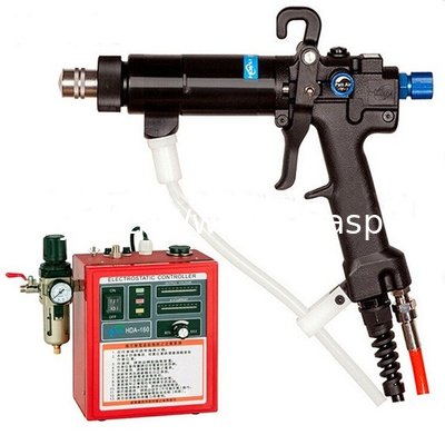 HDA electrostatic liquid paint spray gun coating equipment manufacture electrostatic spray gun