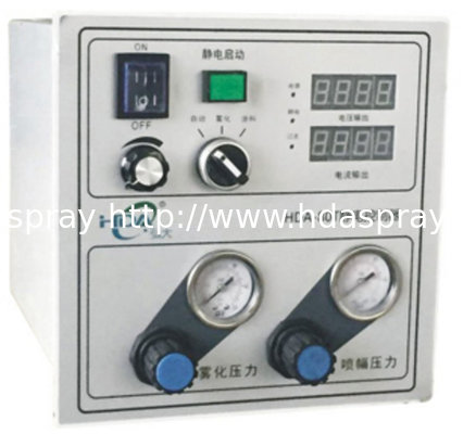 HONGDA automatic rotary bell electrostatic spray paint gun for glass bottle  coating china manufacture| hdaspraygun.com