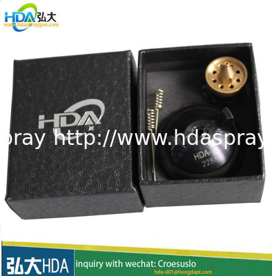 electrostatic spray gun HDA- 70 high spray effective spraying sectro nozzle for manual and base automatic spray guns