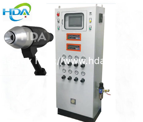 auto spray gun HDA-60 liquid rotary bell electrostatic spray gun for metal spear parts coating