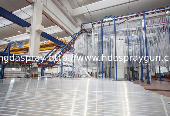 Hardware Automatic Dust-free Painting coating line for metal auto spear parts hardwares automatic coating