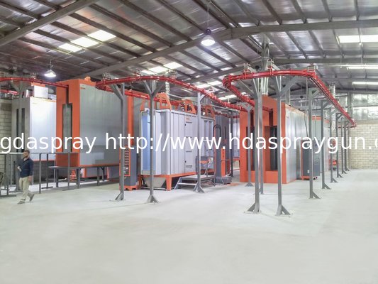 Hardware Automatic Dust-free Painting coating line for metal auto spear parts hardwares automatic coating