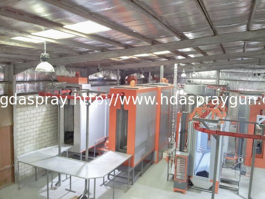 Hardware Automatic Dust-free Painting coating line for metal auto spear parts hardwares automatic coating