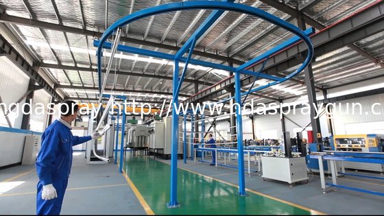 Hardware Automatic Dust-free Painting coating line for metal auto spear parts hardwares automatic coating