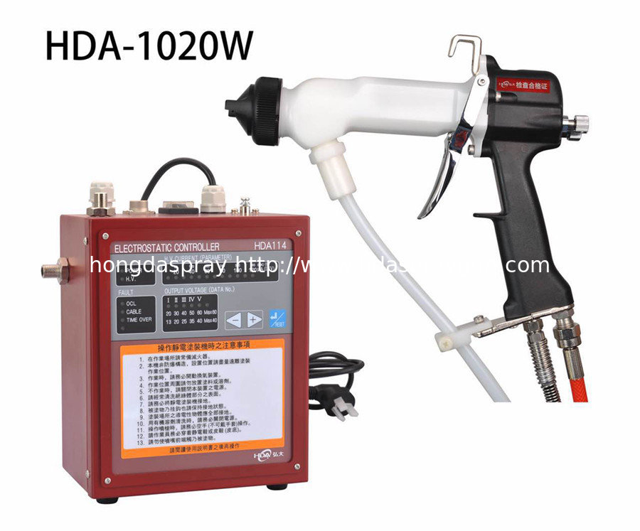 HONGDA HDA-1020 Manual electrostatic liquid spray paint gun coating equipment every china supplier/www.hdaspraygun.com