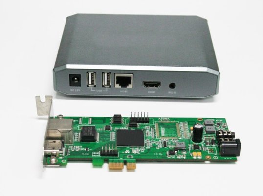 Portable USB PCI Express Extender Plug - In - Card Transmitter , Pci Card Extender With USB Controlling