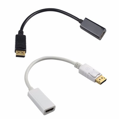 Foil Shielding Displayport Adapter Cable , Small Shell DP To HDMI Adapter Automatic Transmission Cable