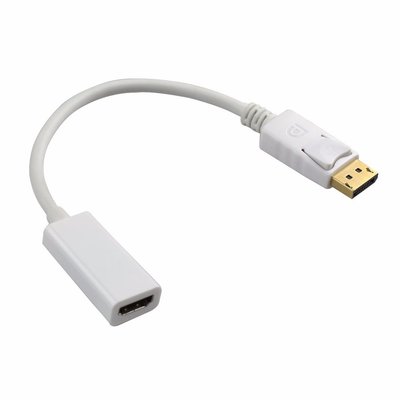Foil Shielding Displayport Adapter Cable , Small Shell DP To HDMI Adapter Automatic Transmission Cable