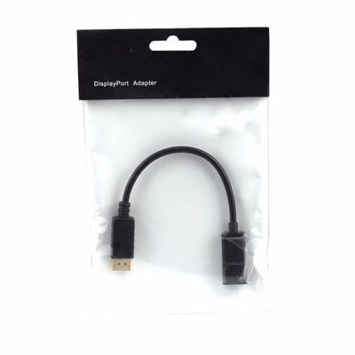 Foil Shielding Displayport Adapter Cable , Small Shell DP To HDMI Adapter Automatic Transmission Cable
