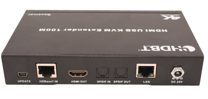 100m Wireless Hdmi Over Cat5 Extender With USB Hub - 328 Ft  - Up To 4k UHD