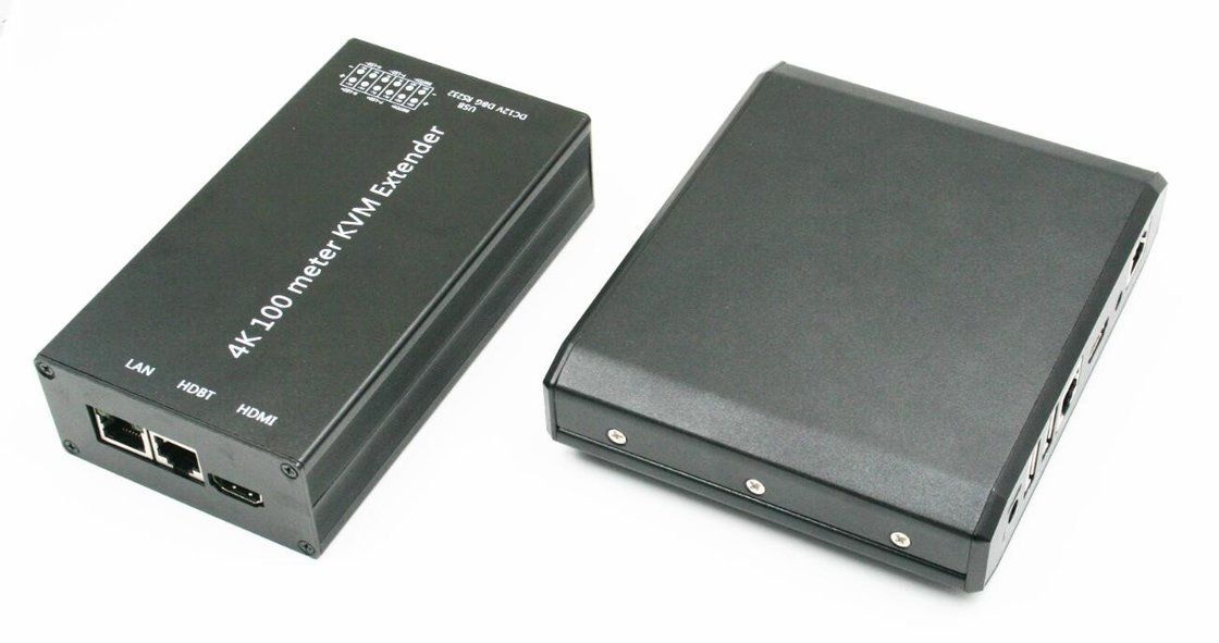 4K HDBaseT HDMI Extender Cat6 1080p HDMI Repeater With USB2.0 HDCP 2.2