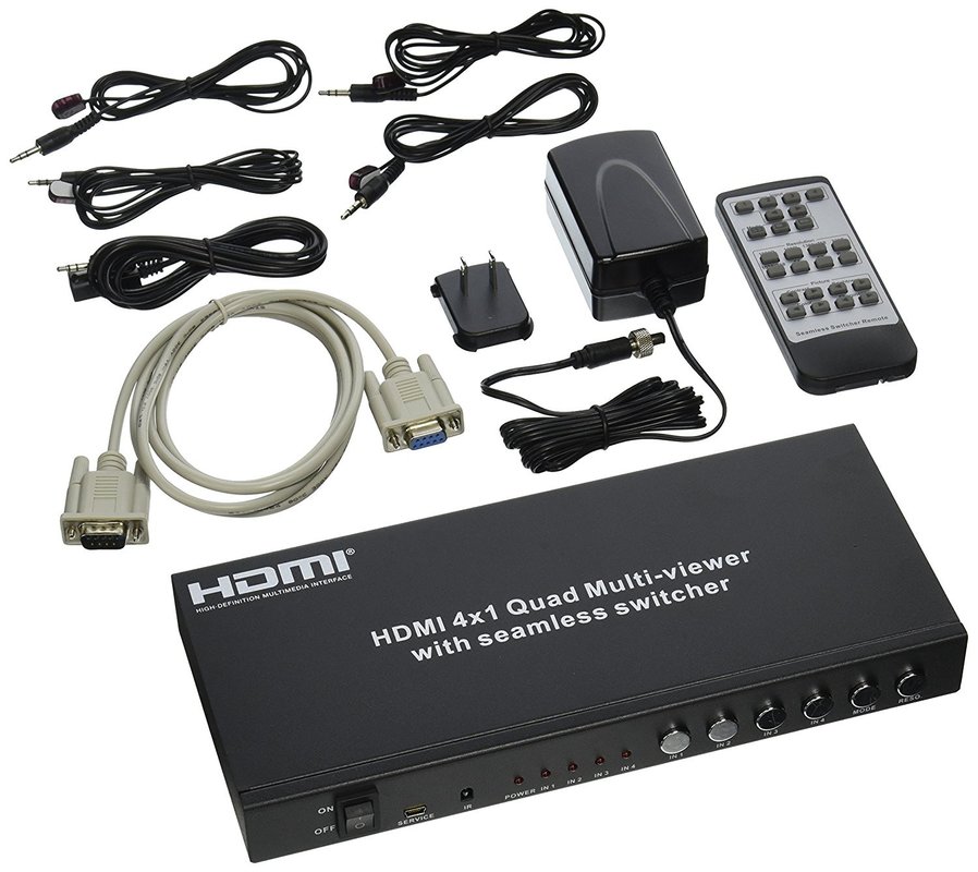 10W Power Consumption HDMI Matrix Switcher , Hd Matrix Switcher With Ir Wireless Remote