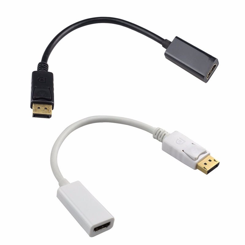 Foil Shielding Displayport Adapter Cable , Small Shell DP To HDMI Adapter Automatic Transmission Cable