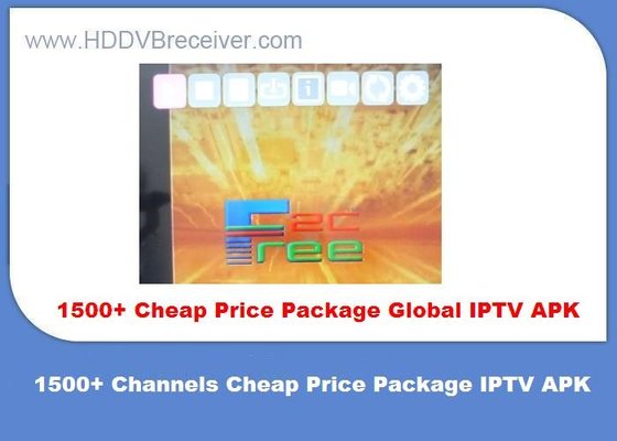 1500+ Channels IPTV Android App Android Television App Dual Core for sale