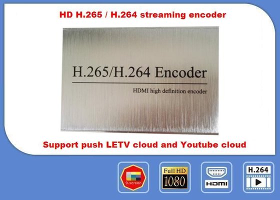 cheap  H.265 / 264 HDMI HD Video Encoder Three Streaming Output And Cloud Push