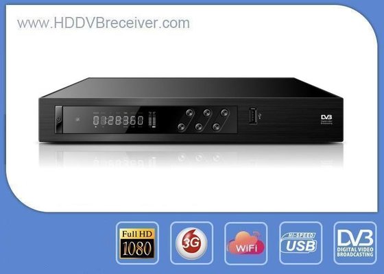 cheap  Customized OSD DVB Satellite Receiver Dual USB Support 3G , IKS Share and Multi - CA
