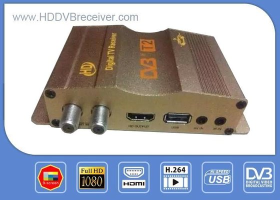 cheap  DIBCOM DVB T2 Digital Terrestrial Receiver For Car TV Support Audio Decoder MPEG4
