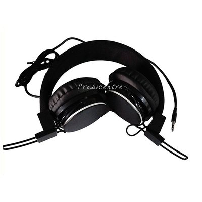 HIFI sound true stereo wired earphone headphone headset with over ear ear cushion ear pads supplier
