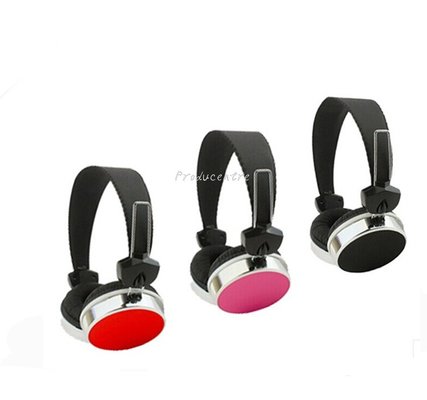 China wholesale new definition of computer headphones with simple but cool stainless steel style supplier