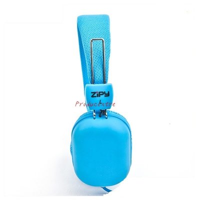 Universal square ear cover Sport MP3 Wired Headphone for music and PC Computer game in black supplier