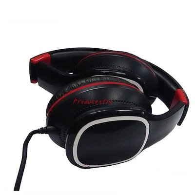 custom communication headphone wholesale good shape music headphone with noise reduction made with gloss ABS supplier