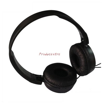 very cool design custom music headphone with red ear cover with line control box noise reduction for audio for adults supplier