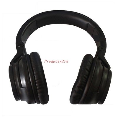 cool style black bass headphone with noise cancelling for musician with excellent rotate structure and soft ear pads supplier