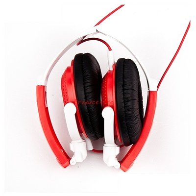 classic design	fashionable many color headphone with white point in ear cover and foldable headband supplier