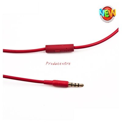 OEM learning headphone with sound reduction for language learner in red color in portable foldable design supplier