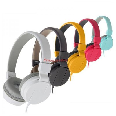 hotsale foldable headphone with comfortable ear pads for student in green in rotated ear covers supplier