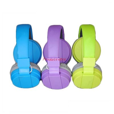 hotsale foldable headphone with comfortable ear pads for student in green in rotated ear covers supplier