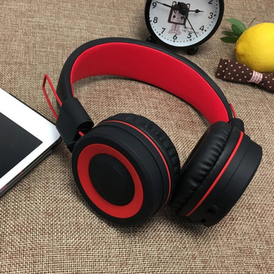 stainless steel wire rail hifi stereo headphone with 1.2m wire length for student in rotated ear covers supplier